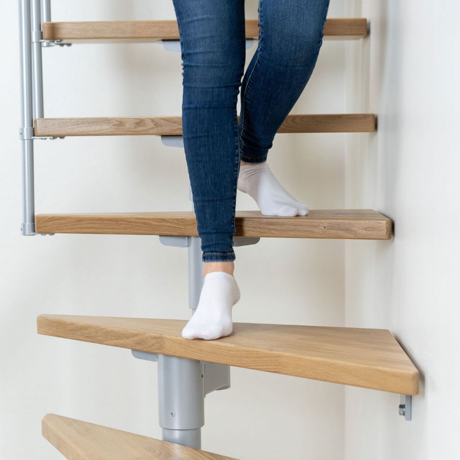 Escalier modulaire Dublin, garde-corps inclus | BENZ24