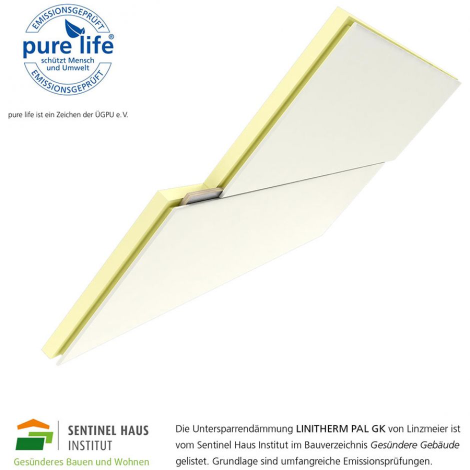 Panneau isolant polyuréthane LINITHERM PAL GK WLS 024 PUR-PIR Isolation ...