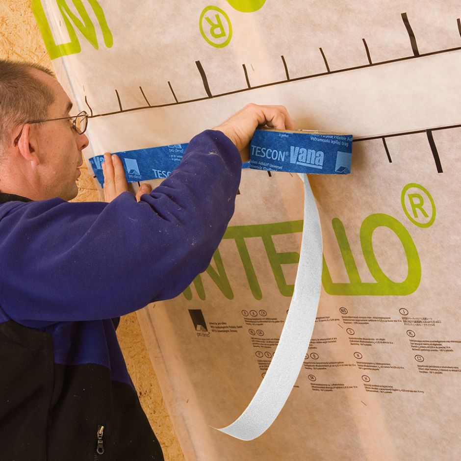 Frein vapeur haute performance hydrosafe pro clima INTELLO membrane ...