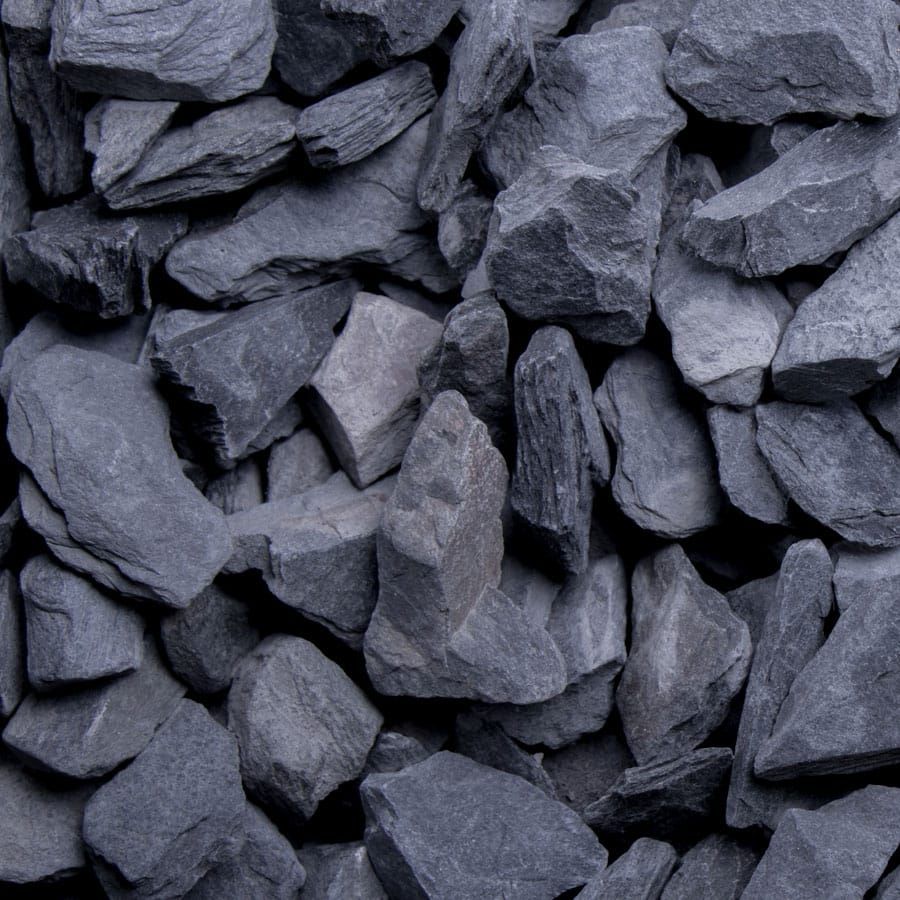 Galet concassé, Canadian Slate noir | BENZ24