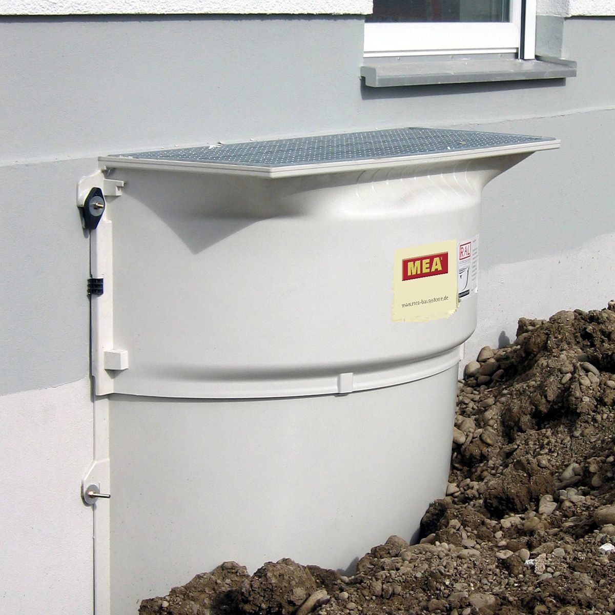 Cour anglaise MEA MEAMAX 100x100-125 cm | BENZ24