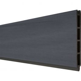 Clôture GroJa Solid protection visuelle élément simple gris pierre co ...