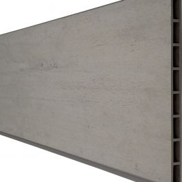 Clôture GroJa Grande lame pour panneau à composer bi-color sand co ...