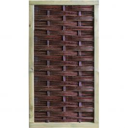 Clôture brise-vue en osier tressé T&J LABO-3D | BENZ24