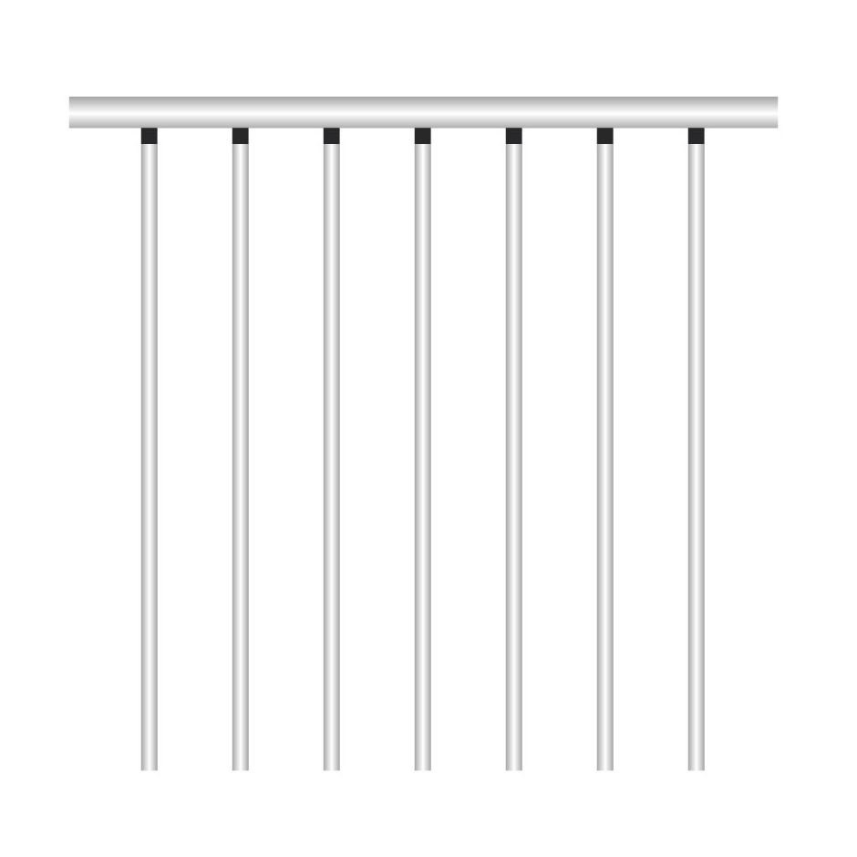 Garde-corps rond Minka Spiral Effect escalier colimaçon