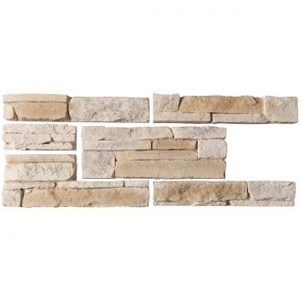 Plaque de parement Orsol Rocky Mountain, aspect pierre naturelle